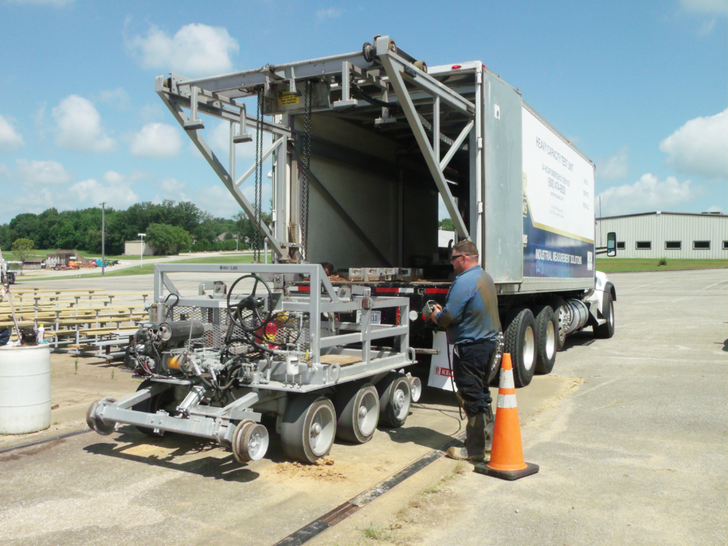 Vanderburgh Co 4H Fair Tractor Pull Scale - Premier Scales & Systems